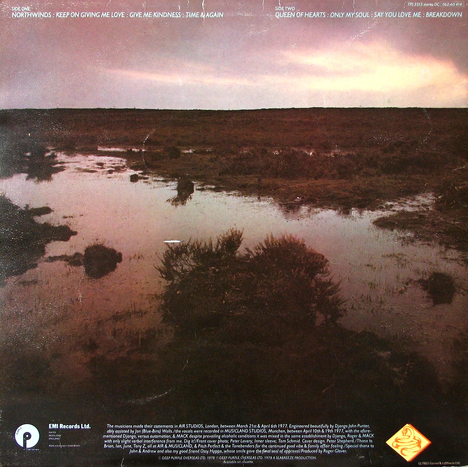 David Coverdale NorthWinds : LP Back | CD Covers | Cover Century | Over ...